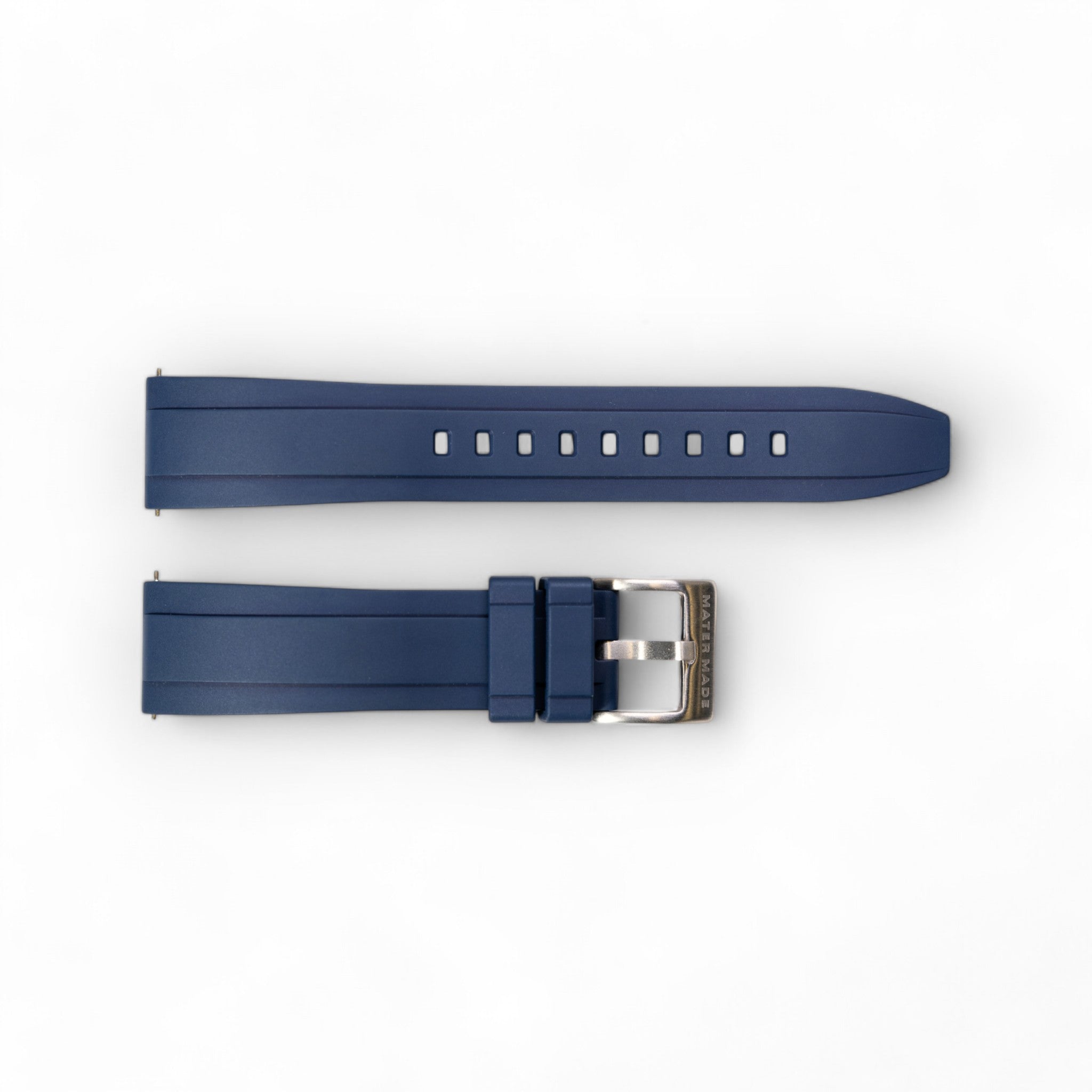 Blue FKM Rubber Strap - Quick Release – Mater Made